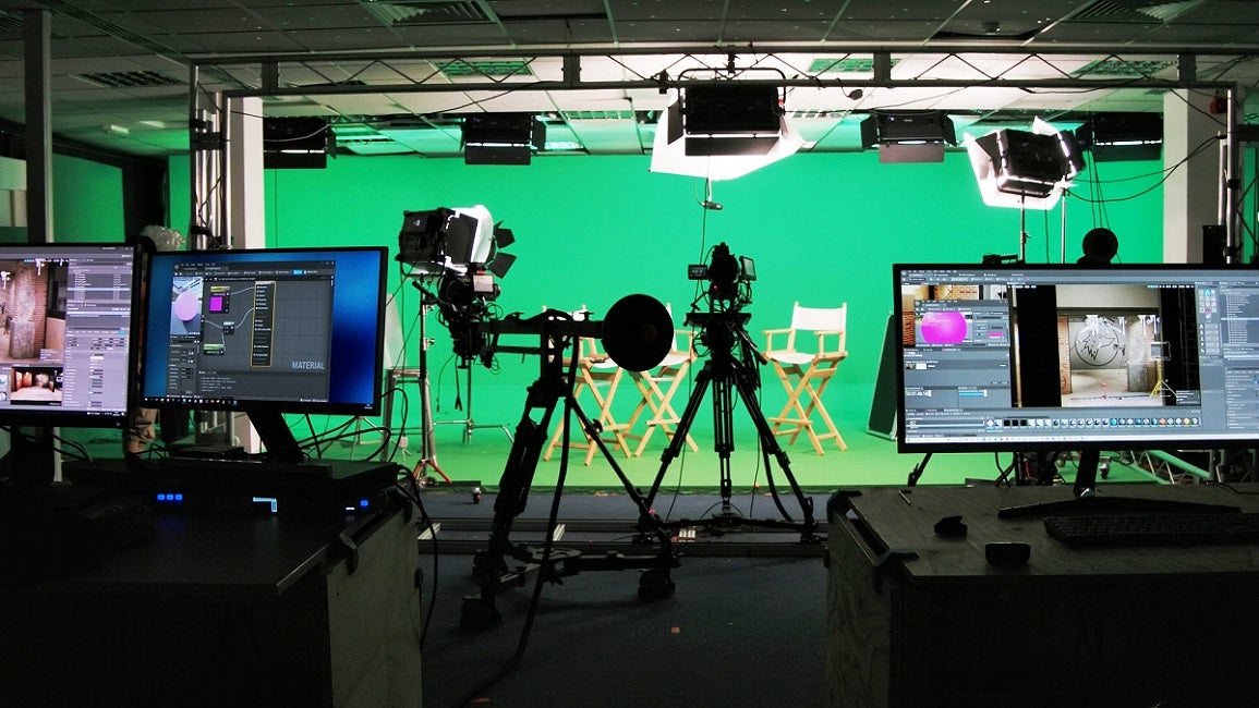 Morden Wolf virtual production - behind the scenes